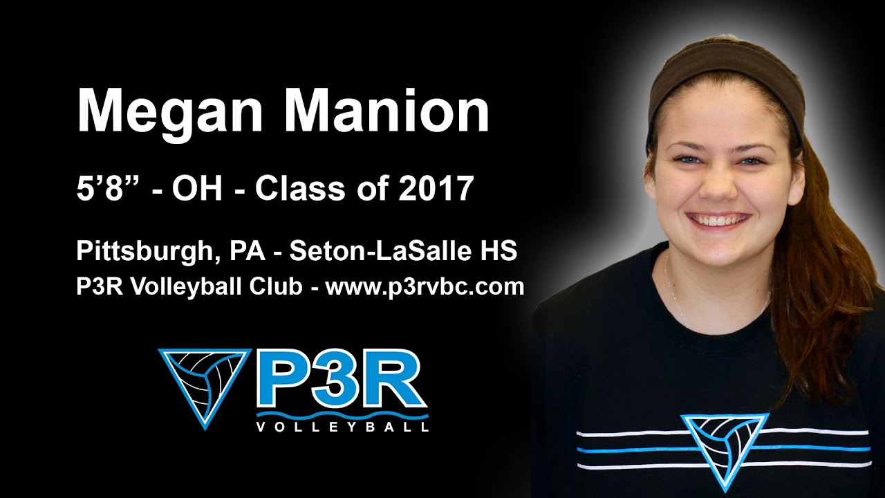 Megan Manion - 2017 OH - Skills Video - P3R Volleyball 17 Platinum ...