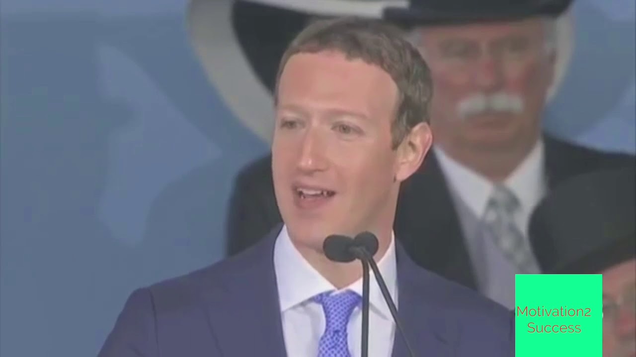 Mark Zuckerberg commencement speech at Harvard. - YouTube