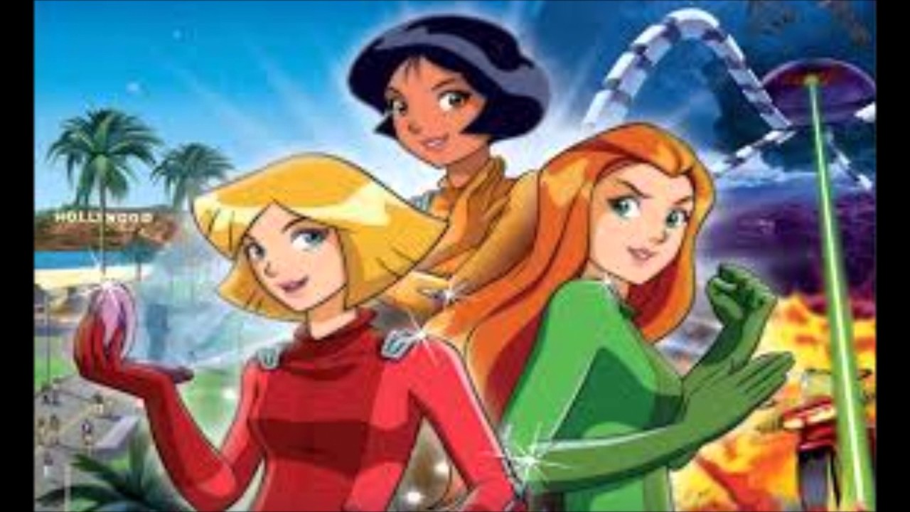 Totally Spies Theme Song (Here We Go) No Lyrics - YouTube
