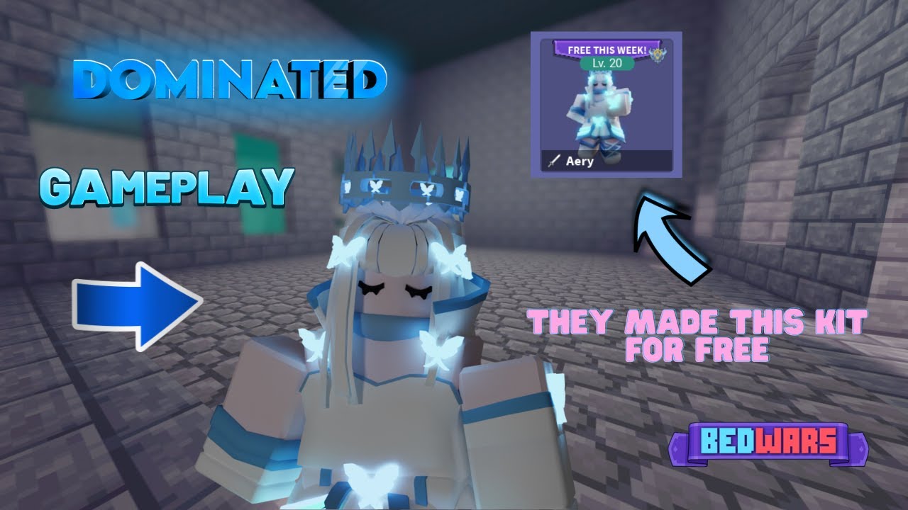 They Made The Aery Kit For Free, Is It Overpowered? (Roblox BedWars ...