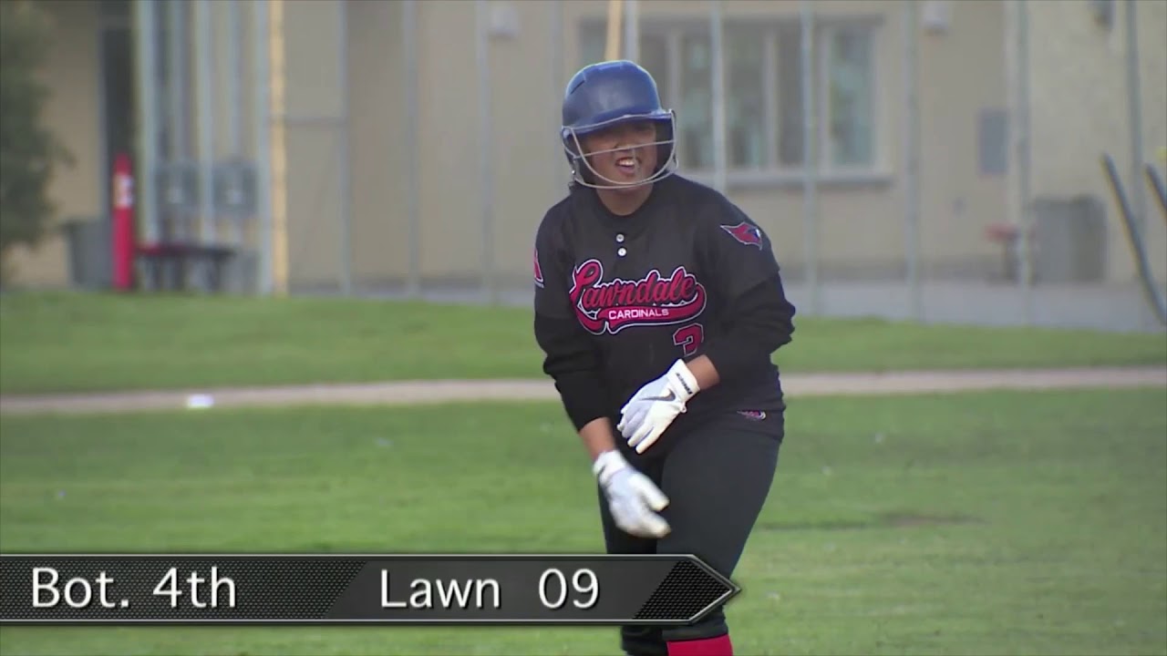 Sports Corner Softball 2019 Compton vs Lawndale - YouTube
