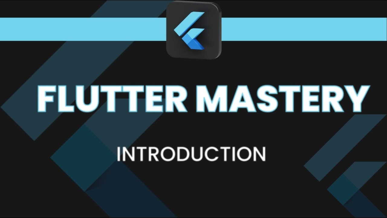 Flutter Introduction Arabic Youtube