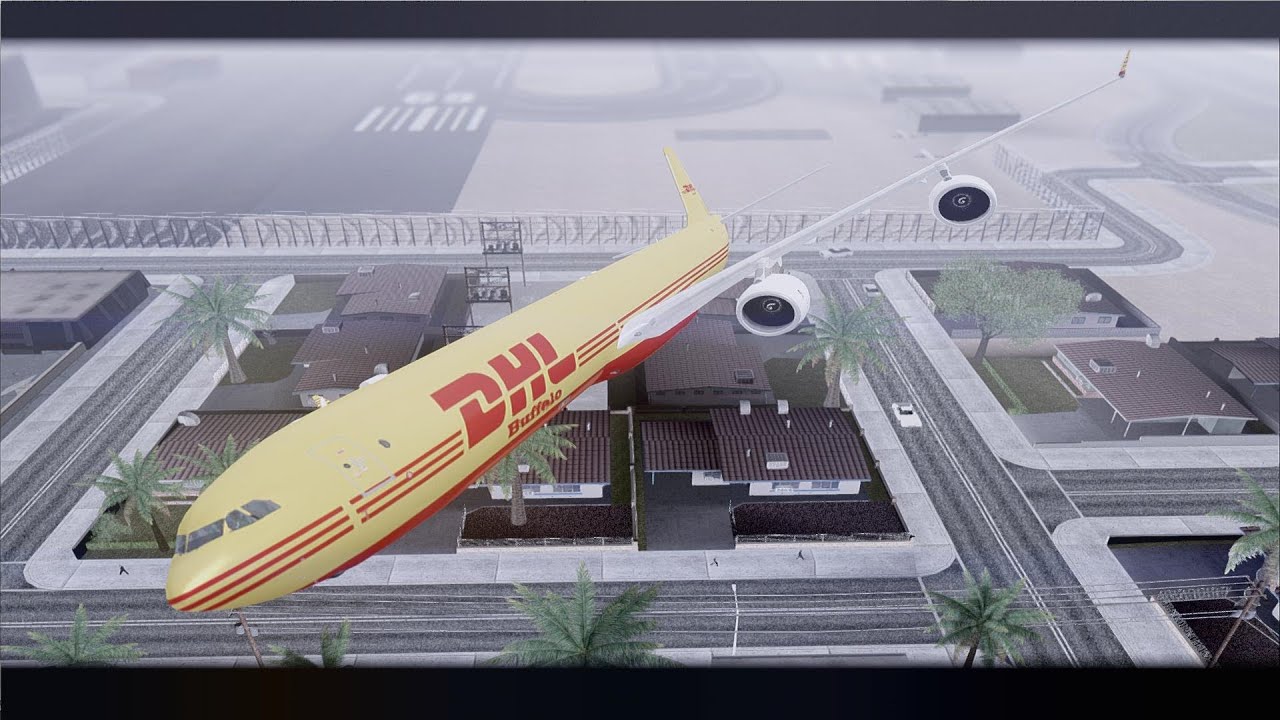 Airbus A340-600F DHL Buffalo [SA][PLANE][HQ][1080p] - GTA San Andreas ...