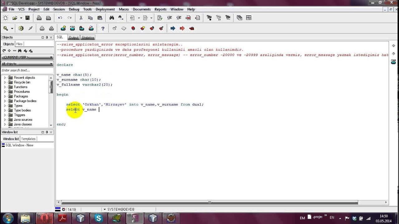 PL - SQL - 22 - RAISE_ APPLICATION_ ERROR - YouTube
