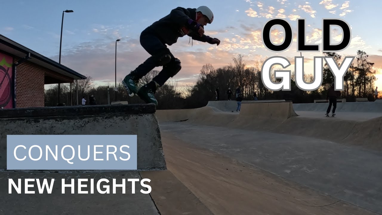 Old Guy Takes the Leap! - YouTube