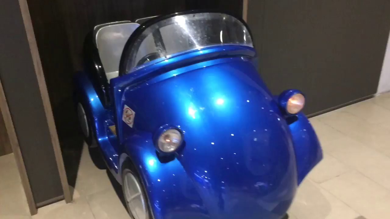 Blue Cabriolet Kiddie Ride(One-off!) - YouTube