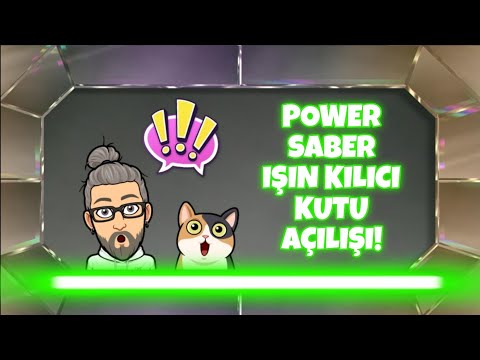 POWER SABER IŞIN KILICI KUTU AÇILIŞI!