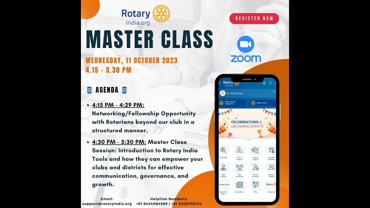 Rotary India Master Class - Rotary India Tools and explore how they can ...