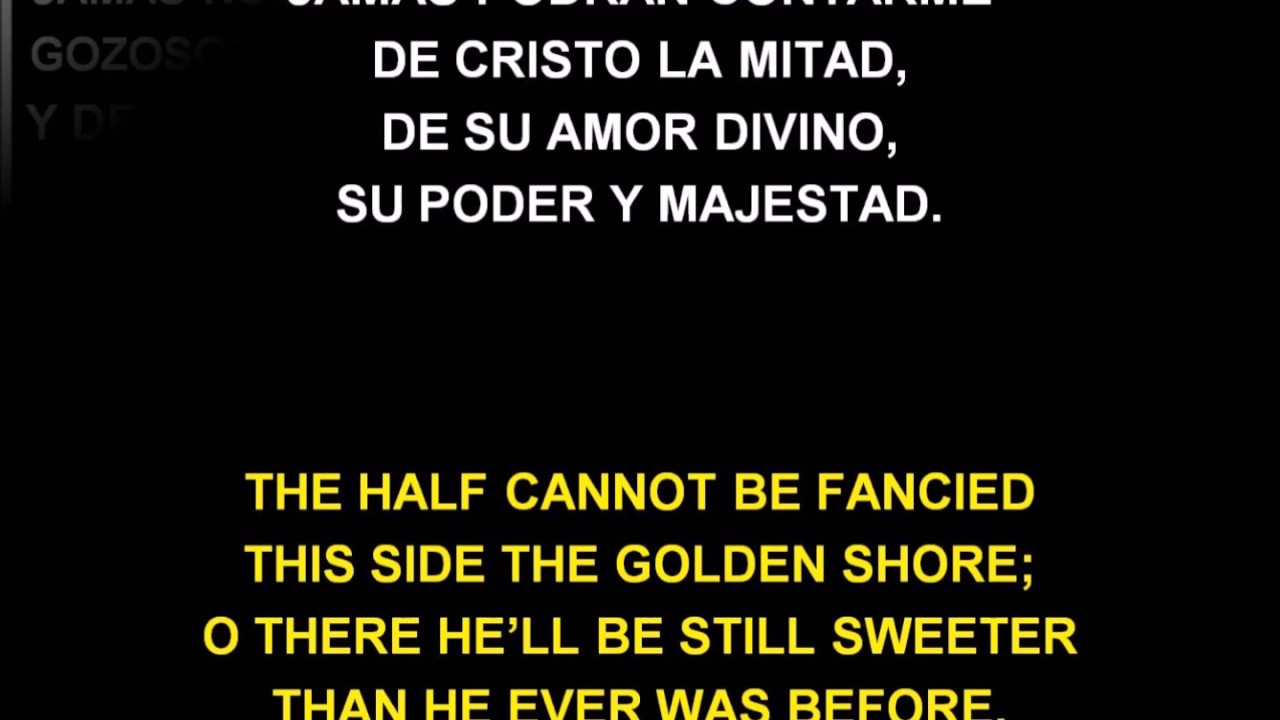 Still Sweeter Every Day, with lyrics - Más Cerca de Cristo - YouTube