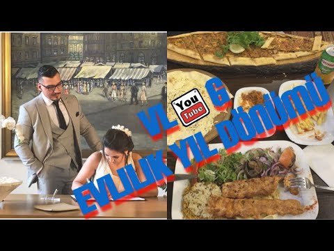 VLOG | EVLILIK YIL DÖNÜMÜMÜZ ❤️