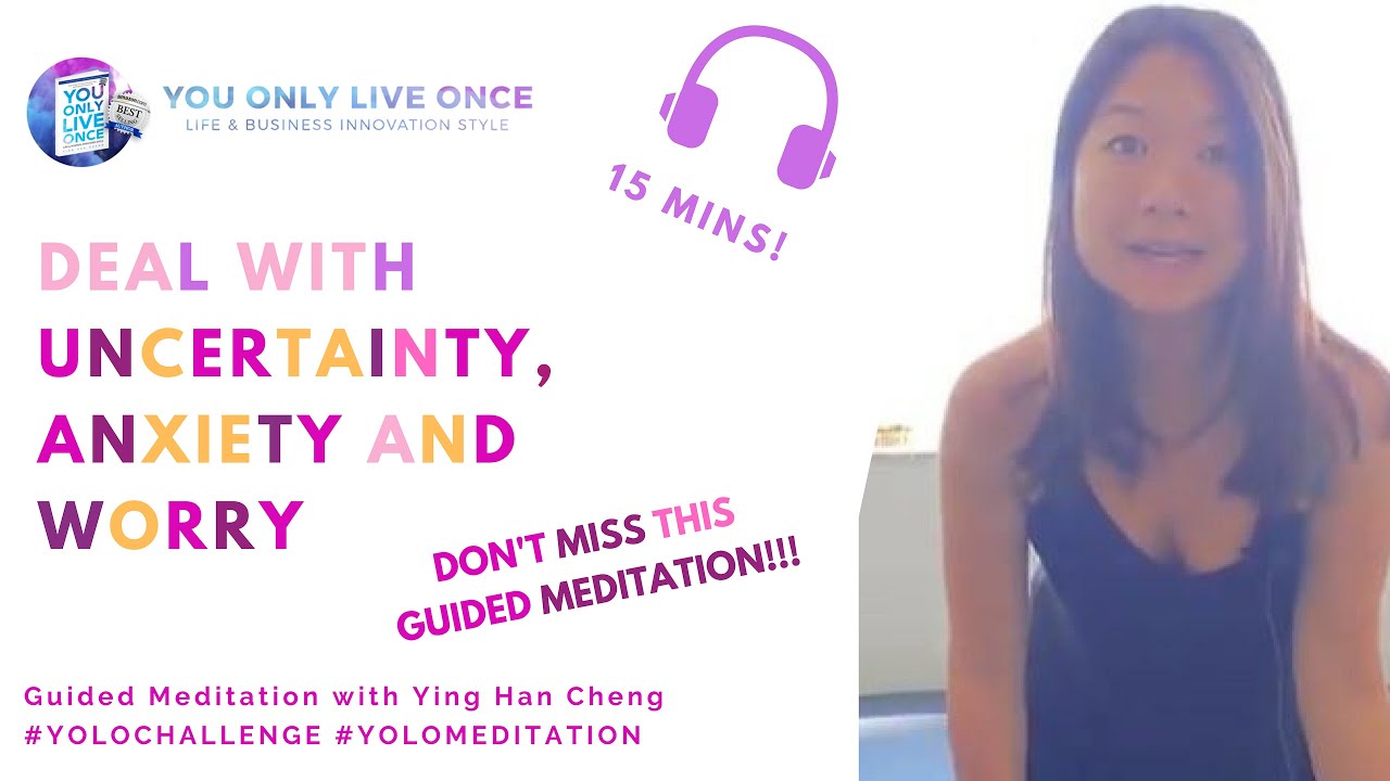 How to deal with uncertainty, anxiety, worry Meditation #117 - YouTube