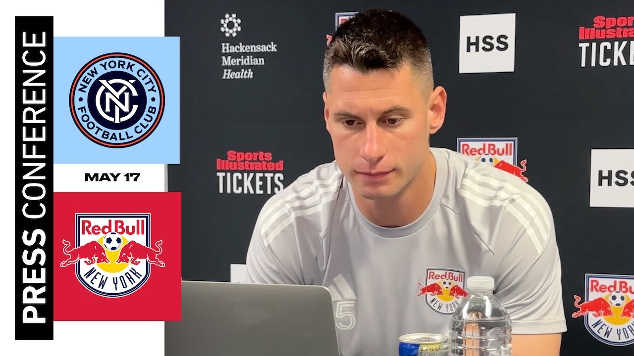 Sean Nealis | Prematch Press Conference | New York Red Bulls vs. New ...