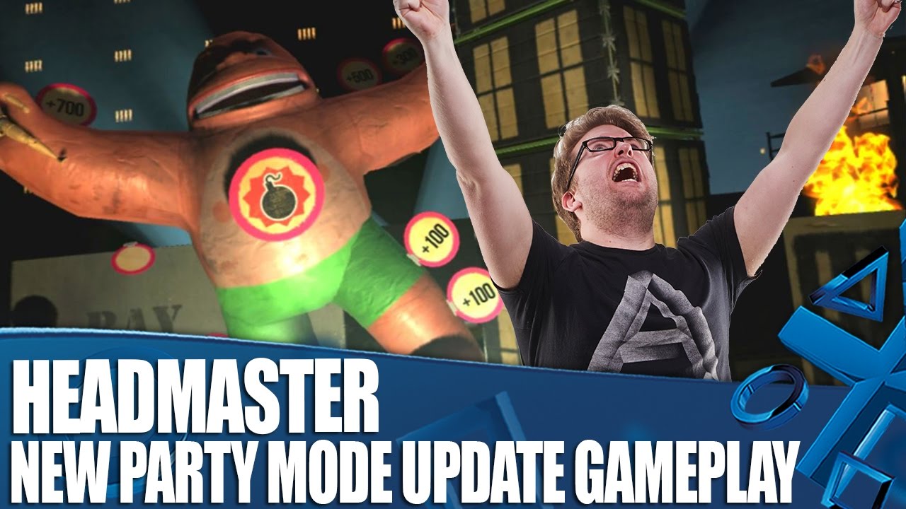 Headmaster on PS VR - New Party Mode Update Gameplay - YouTube