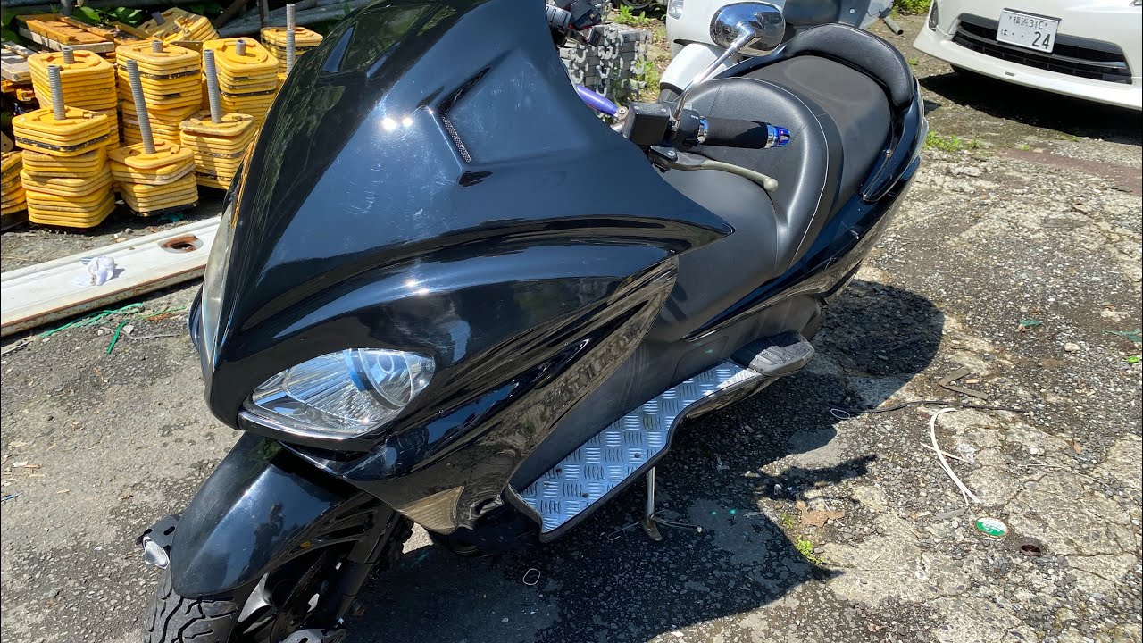 【売約済み】 MF08フォルツァ カスタム多数！ 絶好調！ 即乗り！ - YouTube