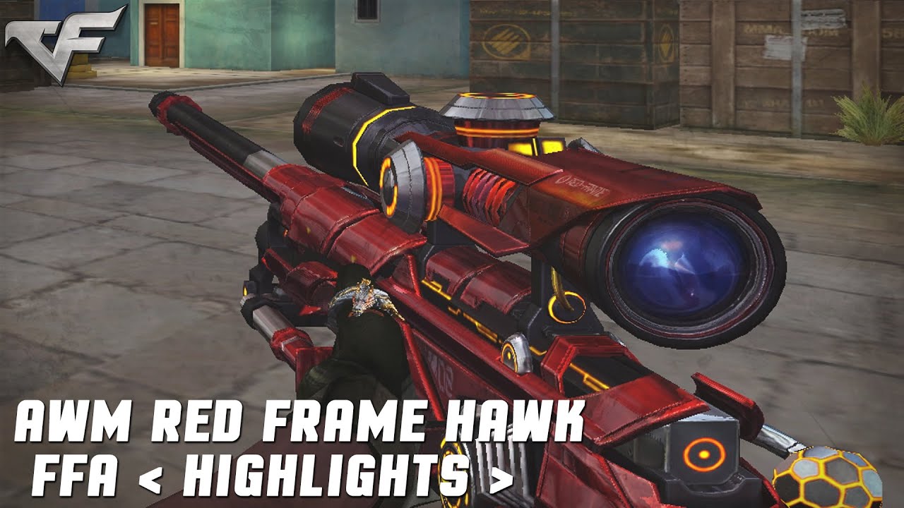 CrossFire West : AWM RED FRAME HAWK (VIP) | FFA HIGHLIGHTS - YouTube