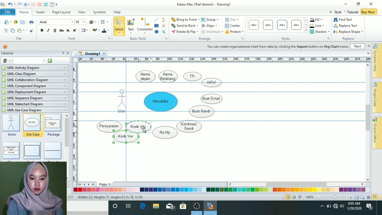 Tutorial Use Case Diagram for Gmail - YouTube