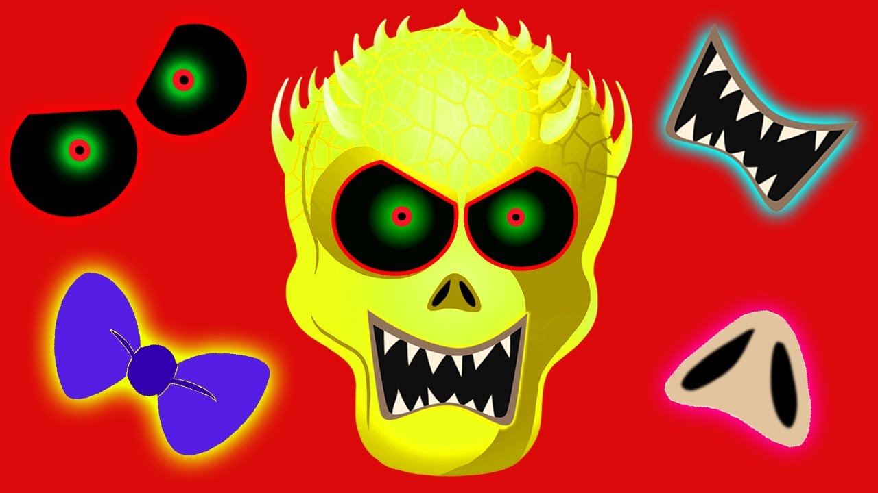 Missing Skeleton Face | Skeleton's Face Where Are You? Finger Family ...