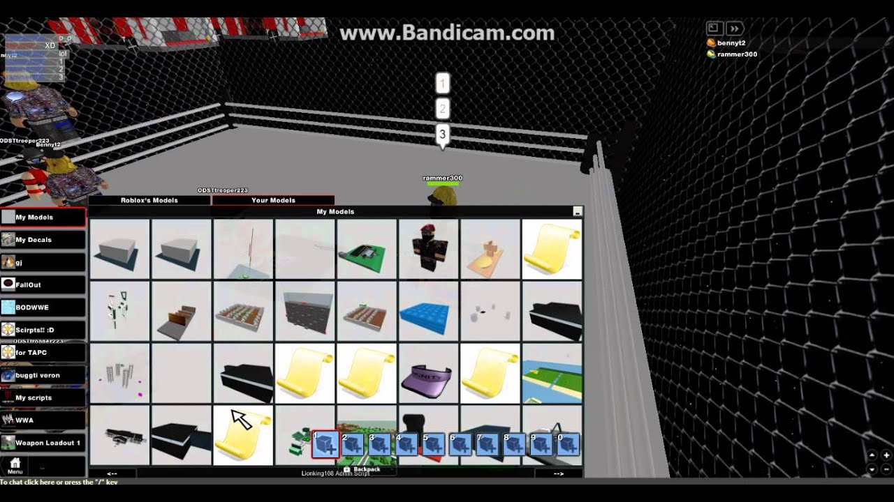 MODEL FIGHTING RO WRESTLING EPISODE 1;ODST VS BENNY - YouTube