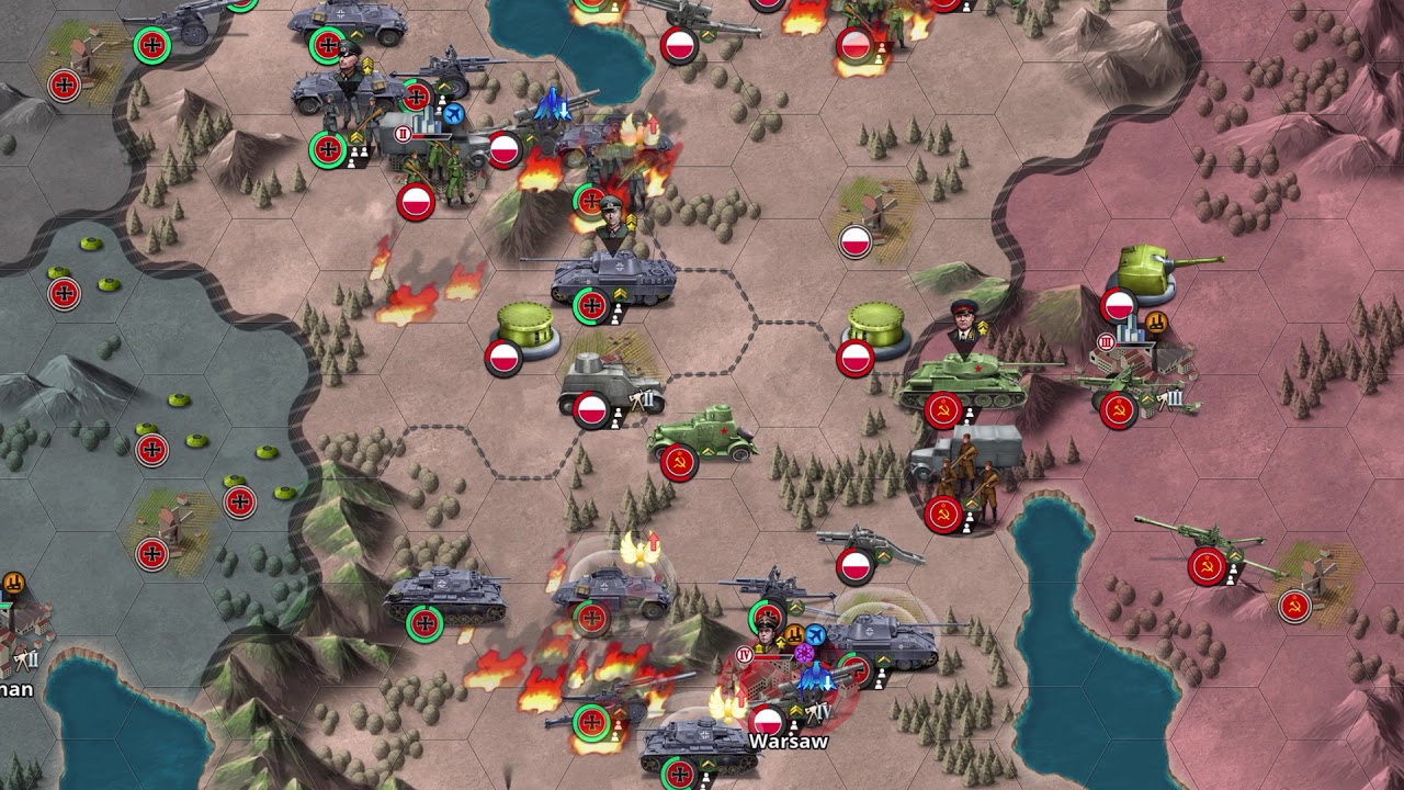 Blitzkrieg HARD, NO GENERALS, World Conqueror 4 WC4 - YouTube
