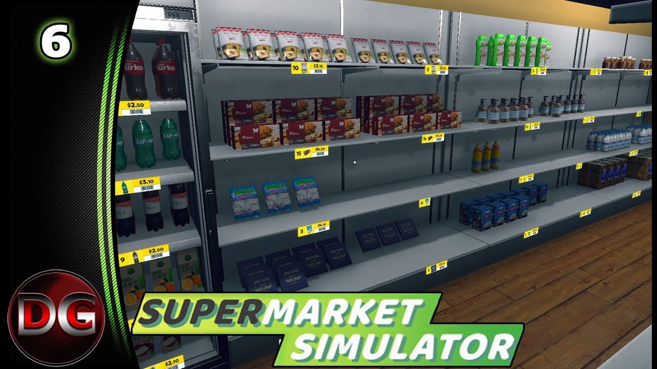 Supermarket Simulator - Let's Play! - Stocking some sweets! - Ep 6 ...