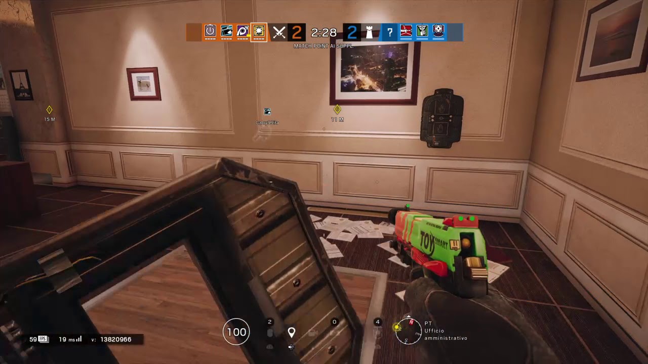 Tom Clancy's Rainbow 6 breaching charge - YouTube