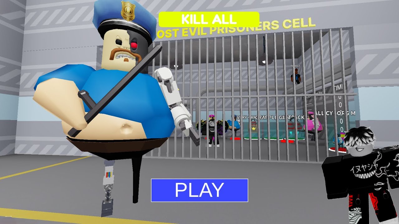 CYBORG BARRY'S PRISON RUN ! (OBBY) #roblox #obby - YouTube