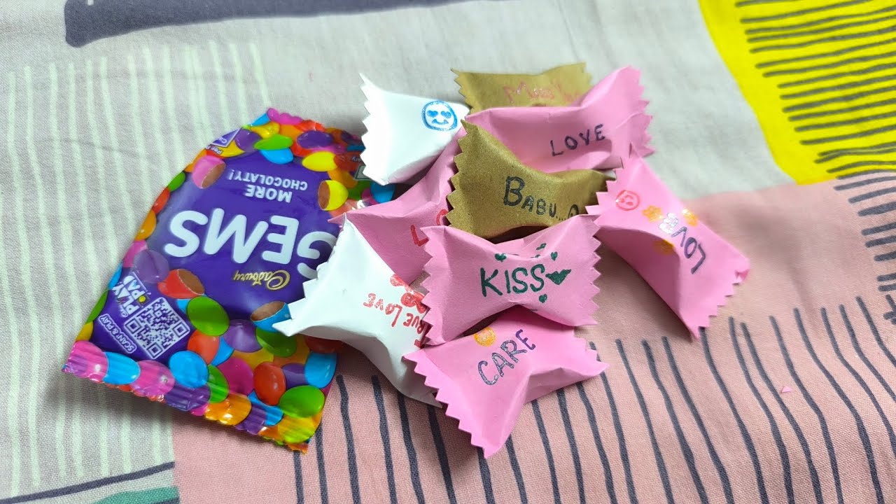 making handmade chocolate packet || Chocolate Cute gift idea || Craft ...