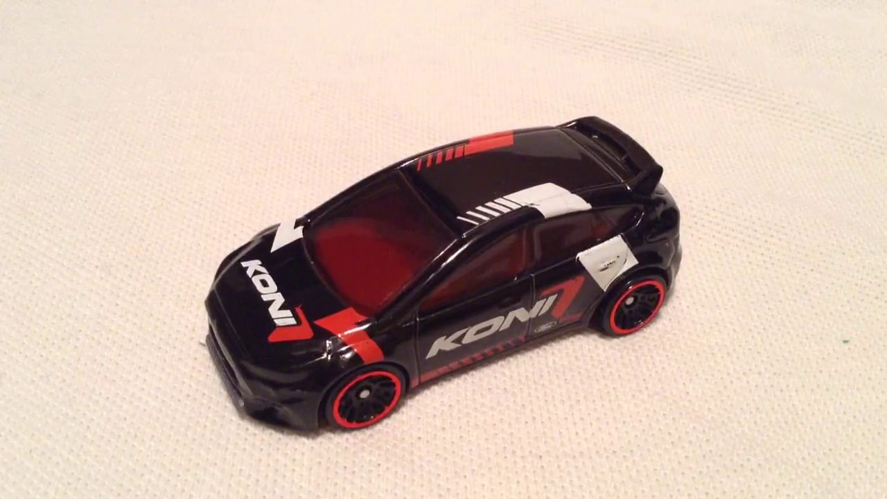 Hot Wheels Ford Focus RS (2017 HW Speed Graphics - Koni - Black Recolor ...