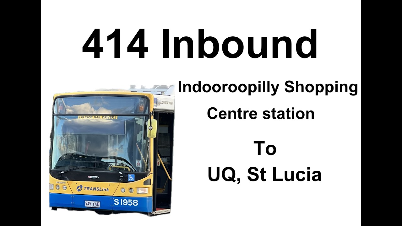 Brisbane Bus 414 Inbound - YouTube