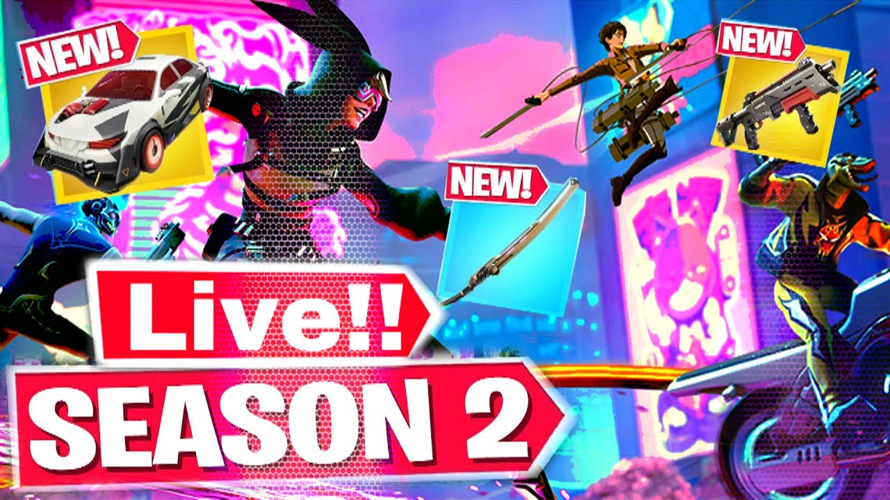 LIVE - Fortnite at NIGHT ! OMG GET IN HERE - YouTube