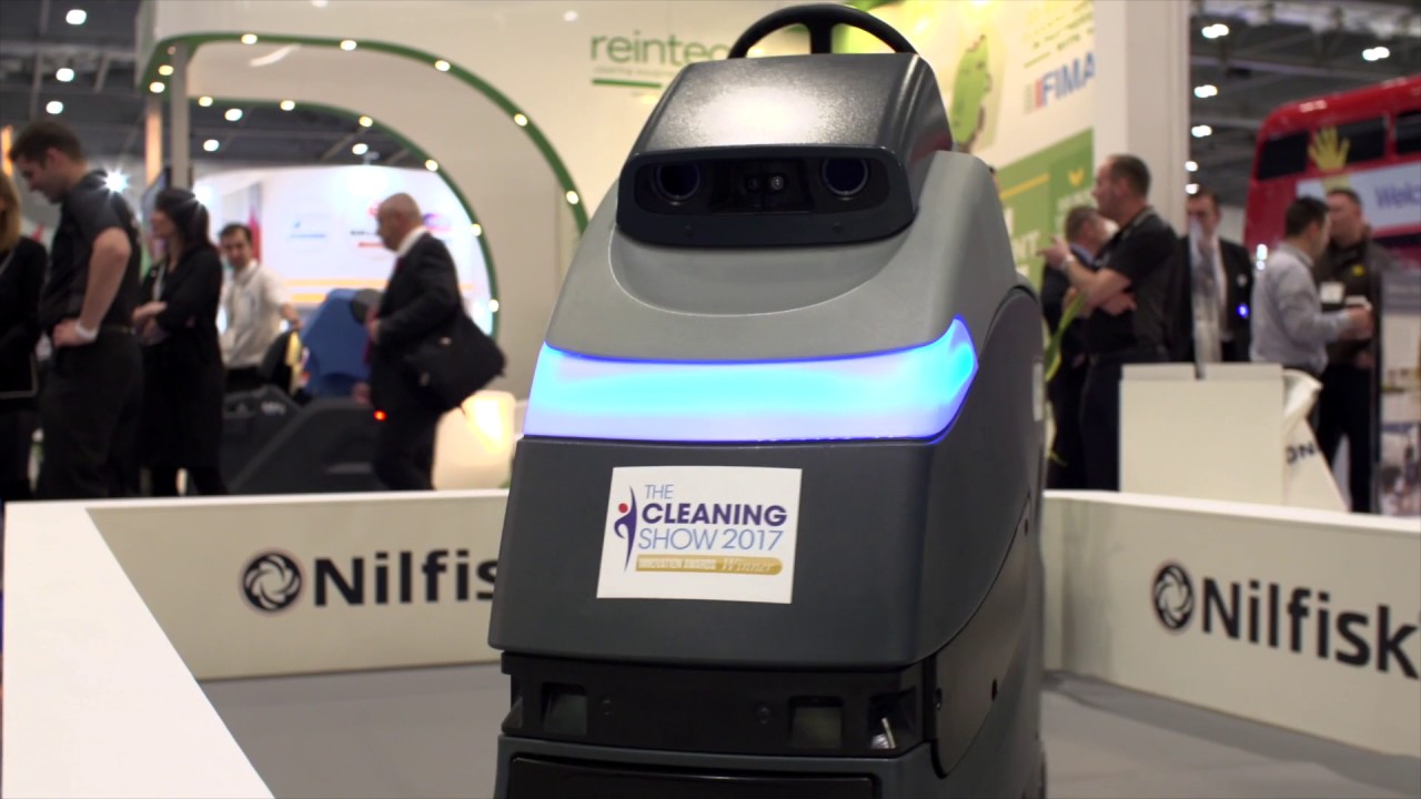 ECTV Quiz Matt Fussy On the Nilfisk Liberty A50 machine - YouTube