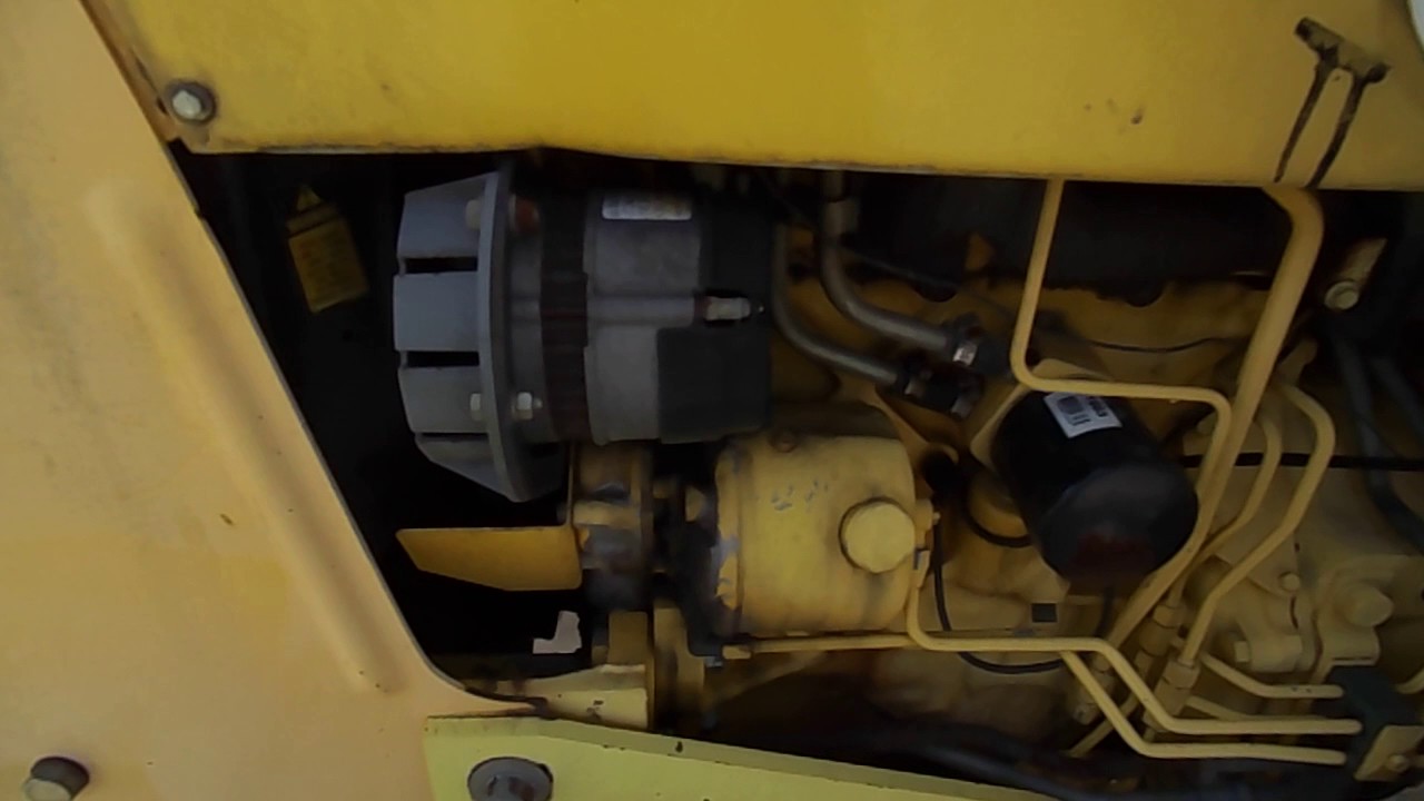 GovDeals: 2001 Ford 545D Industrial Tractor with Loader - YouTube