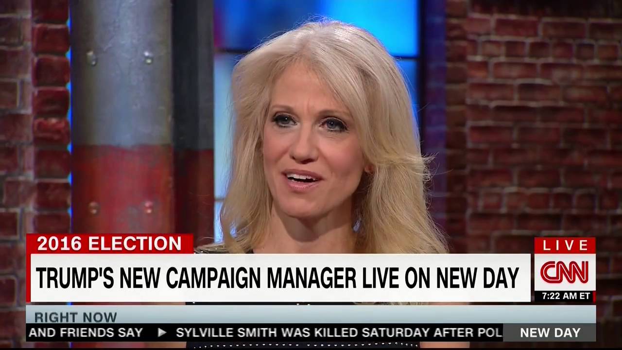 Trump Campaign Manager: It's Good That We're Behind in the Polls - YouTube