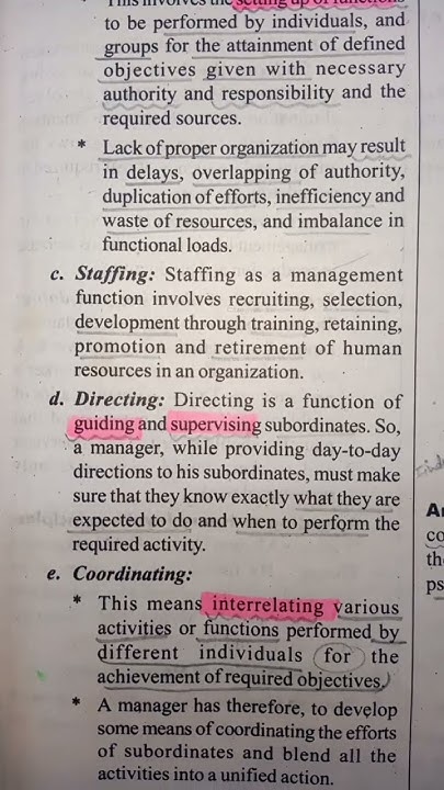 Scope Of Management 🔥😱 Easy Notes Scopeofmanagementhindilecturenursinglecturemedicorrb