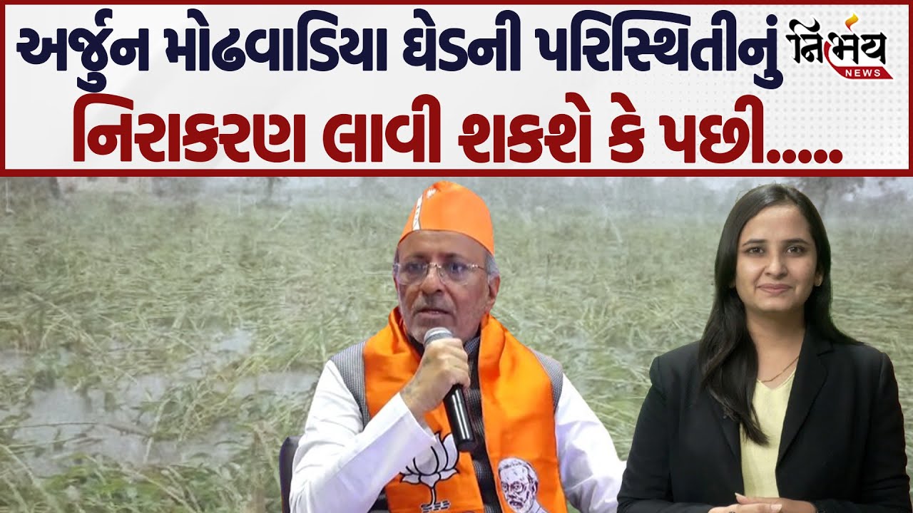 Arjun Modhwadia ઘેડની પરિસ્થિતીનું નિરાકરણ લાવી શકશે કે પછી...ખાલી ...