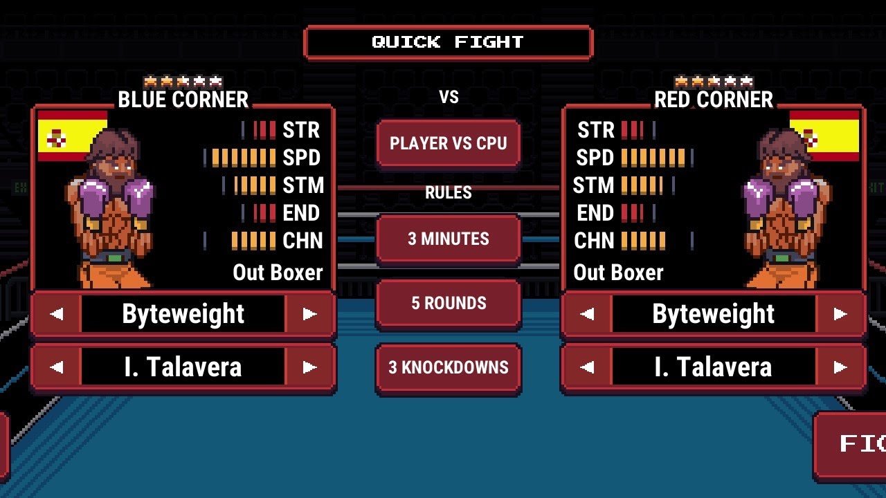 Main game boxing 2D - YouTube