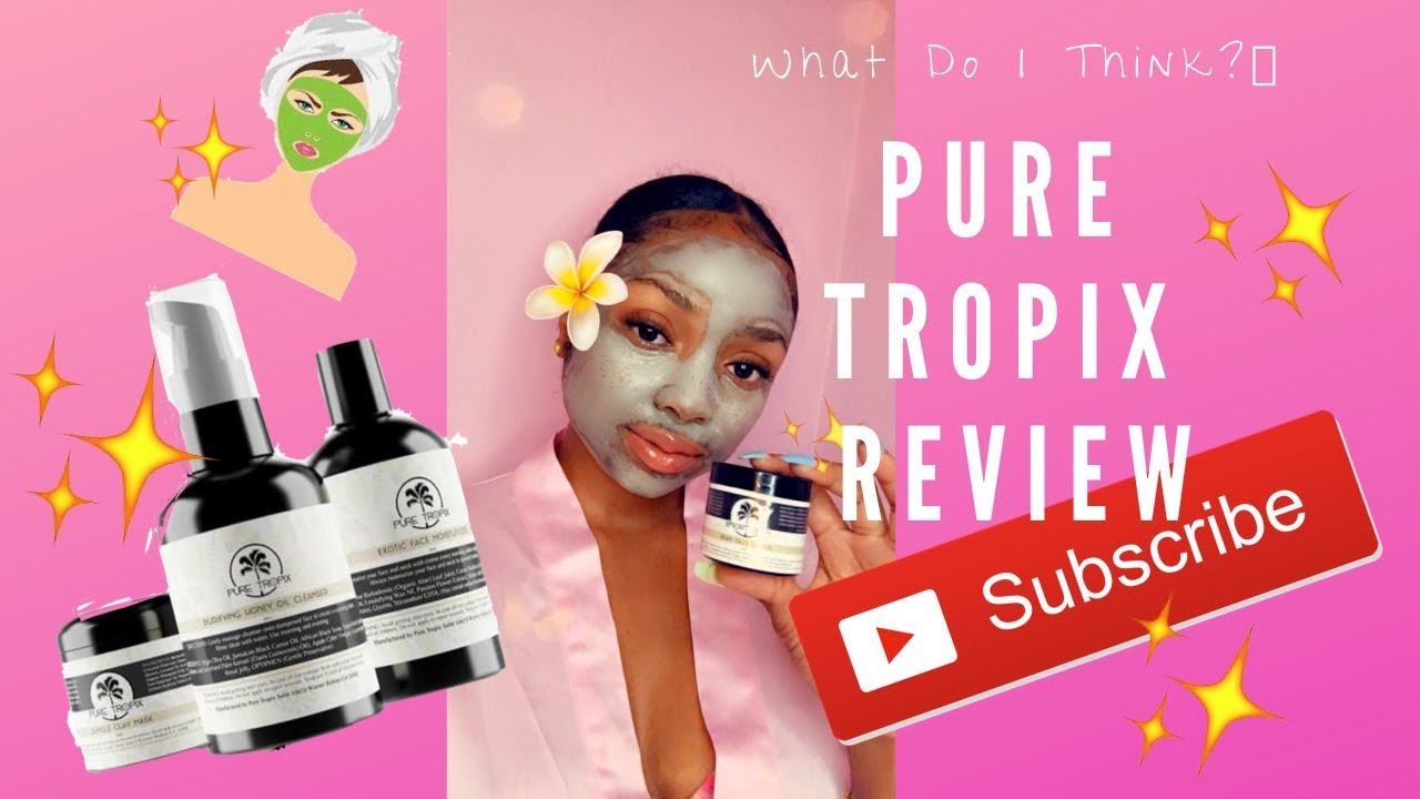 Pure Tropix Skincare Review!!! - YouTube