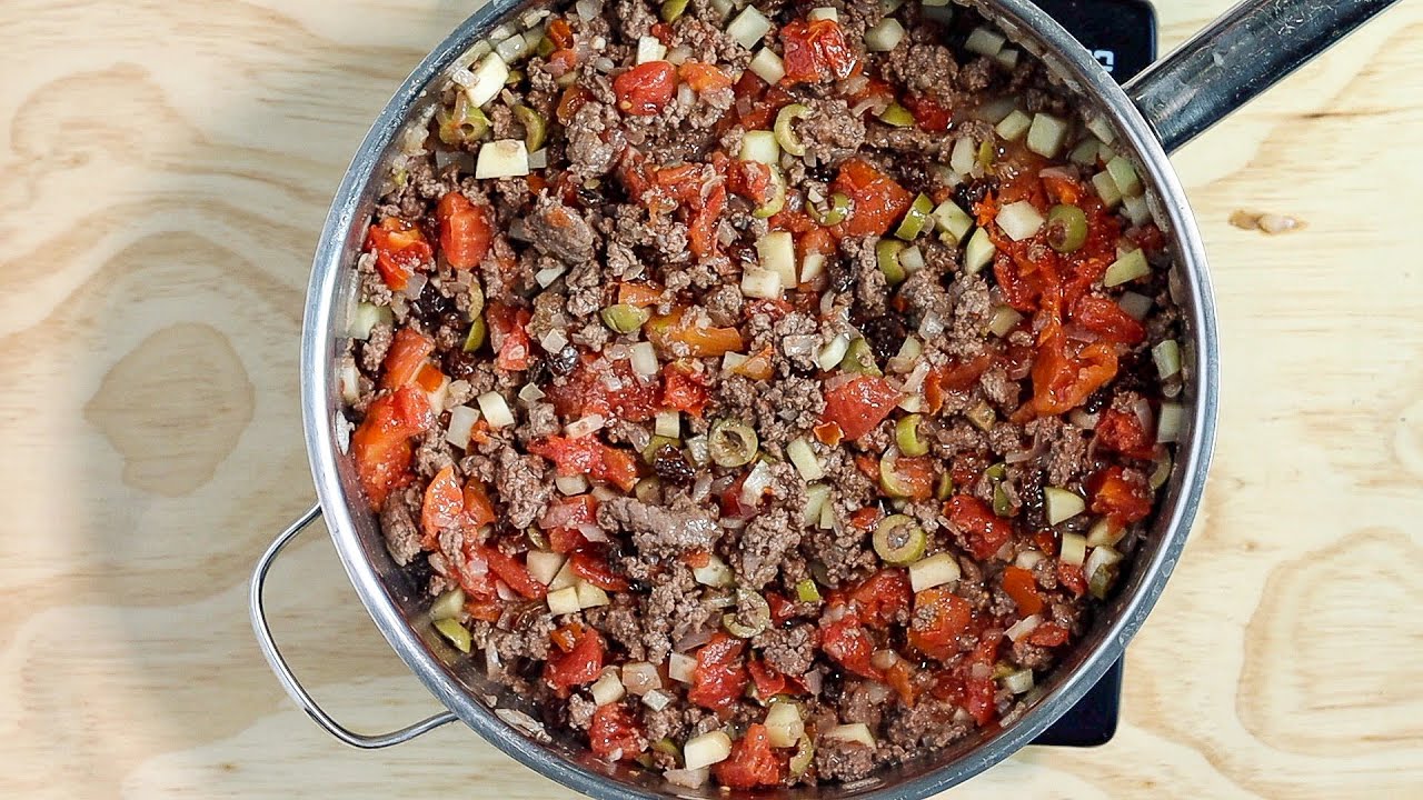How to Make Picadillo (Mexican Hash) Recipe - YouTube