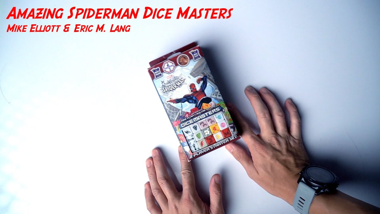 Unboxing Spiderman Dice Masters - YouTube