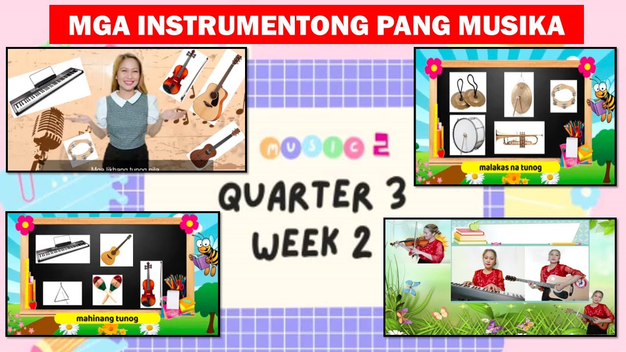 MGA INSTRUMENTONG PANGMUSIKA | COT OF MA'AM MICAH LUSTRE || FREE LESSON ...