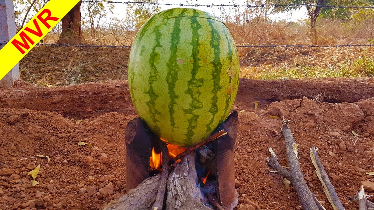 Watermelon with Chicken Recipe | Chicken in a Watermelon Recipe By My ...