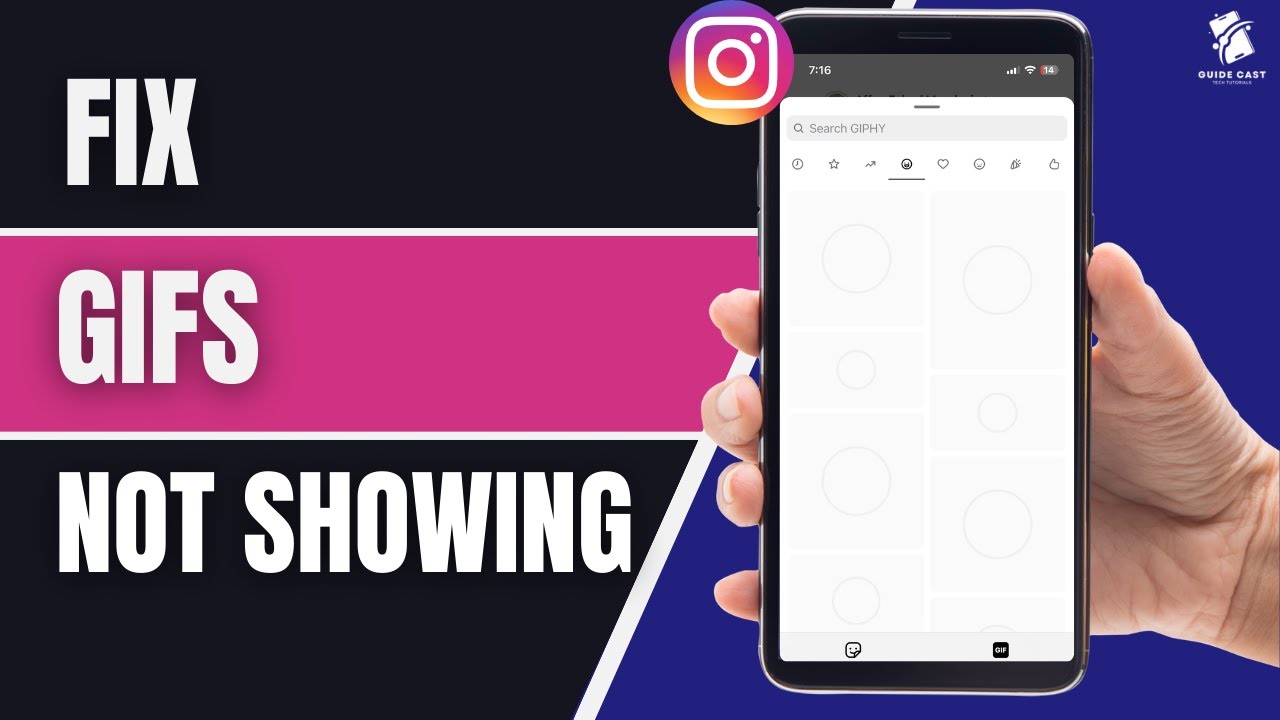How to Fix GIFs Not Showing in Instagram (Solved) - YouTube