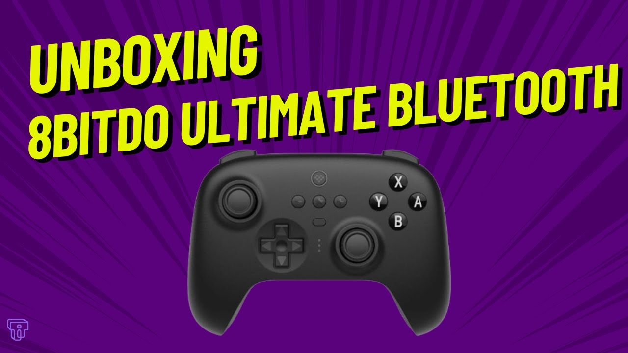 Unboxing do Controle 8BitDo Ultimate Bluetooth: Primeiras Impressões - YouTube