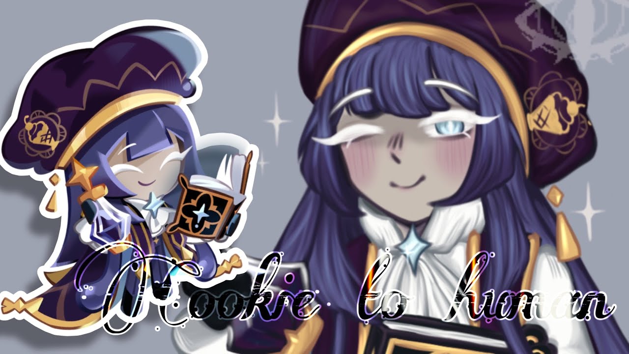 Drawing Characters as Humans! SpeedPaint n°1 Prune Juice Cookie (Cookie ...