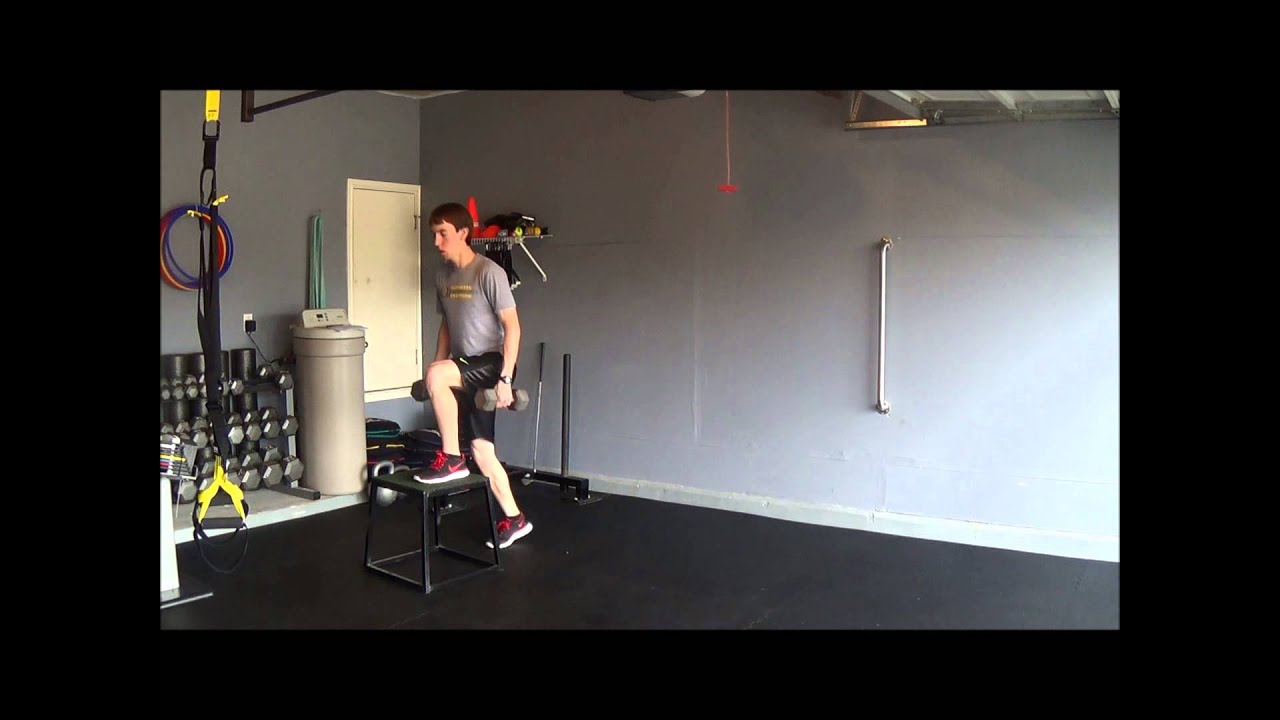 Sagittal Plane Step Ups - YouTube