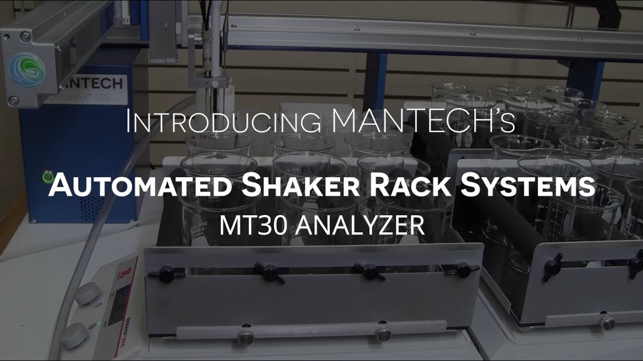 Automated Shaker Racks for Sample Analysis with MANTECH - YouTube