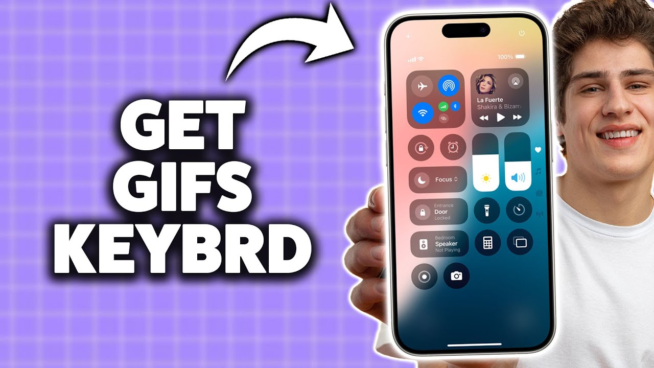 How to Get Gifs on iPhone Keyboard 2026 (Step-By-Step Tutorial) - YouTube
