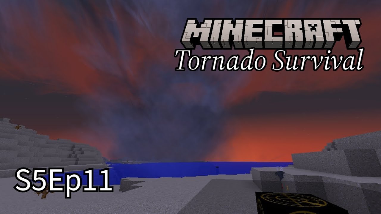 Minecraft Tornado Survival (Localized Weather Mod) S5Ep11: Resource ...