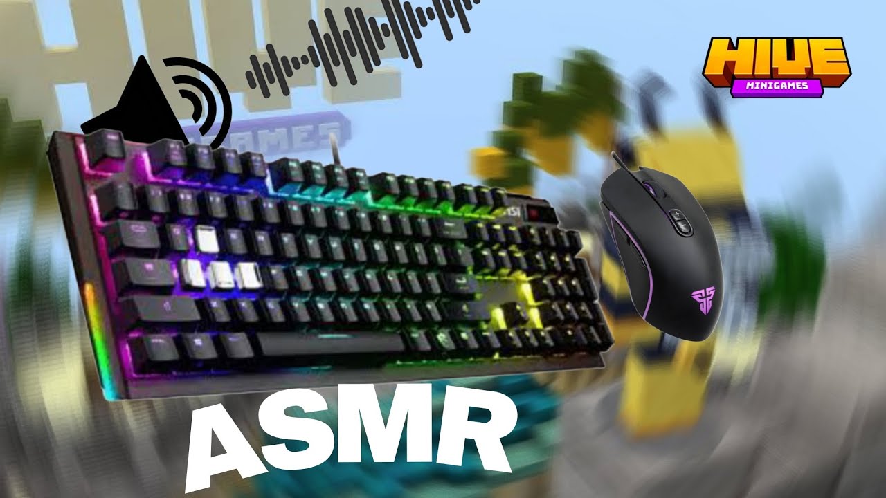 Keyboard and mouse sound [OTG] - Minecraft Hive skywars - YouTube
