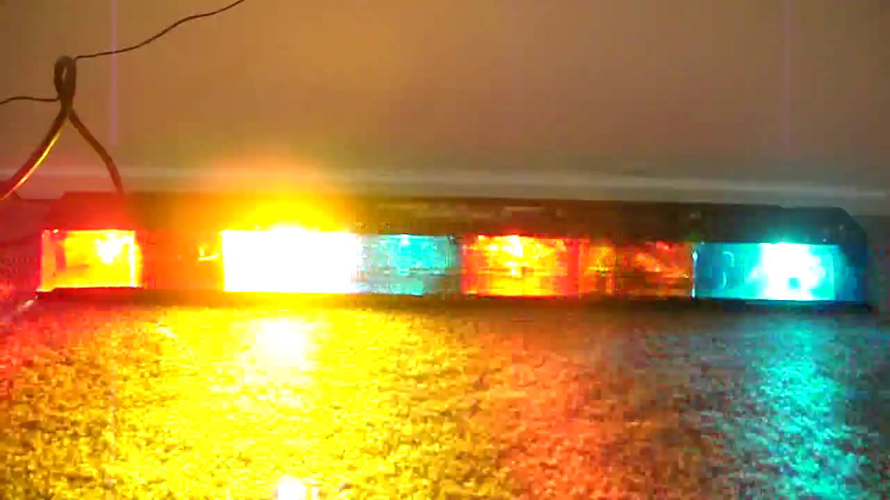 CODE 3 SLICKSTIK INTERIOR POLICE LIGHTBAR NEW - YouTube